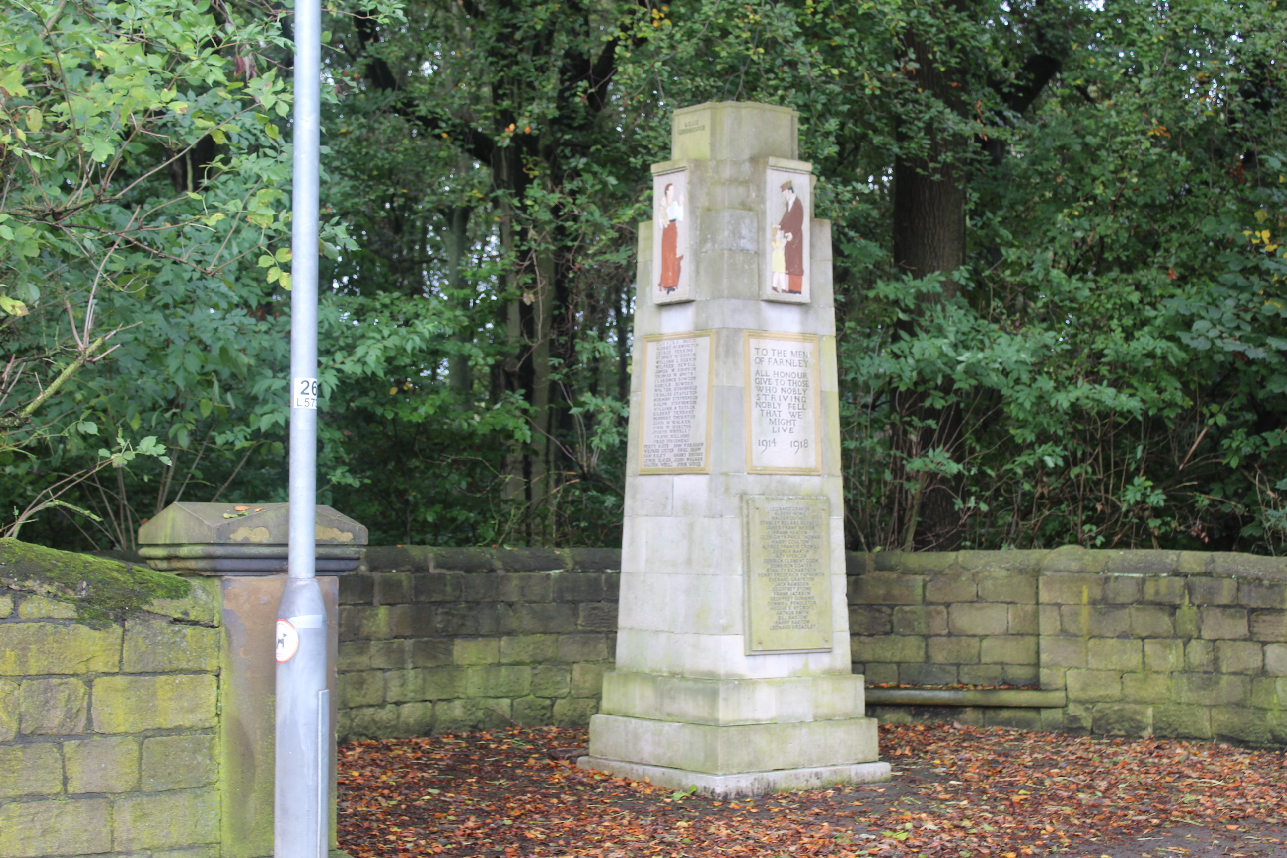 FARNLEY HALL - War Memorials Online